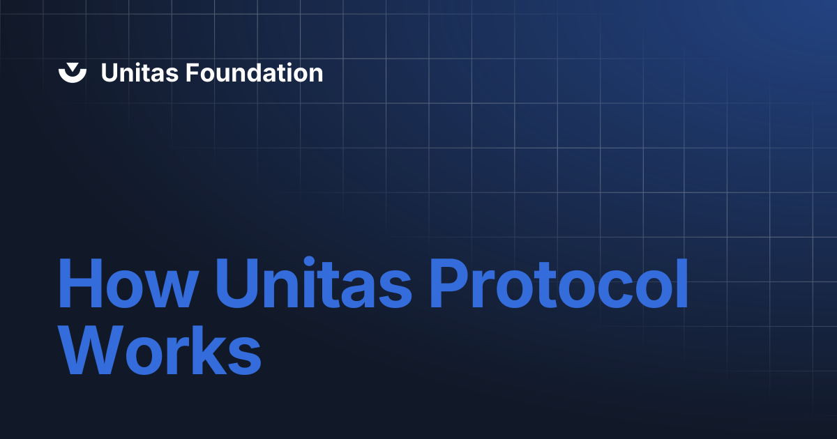 How Unitas Protocol Works | Unitas Foundation